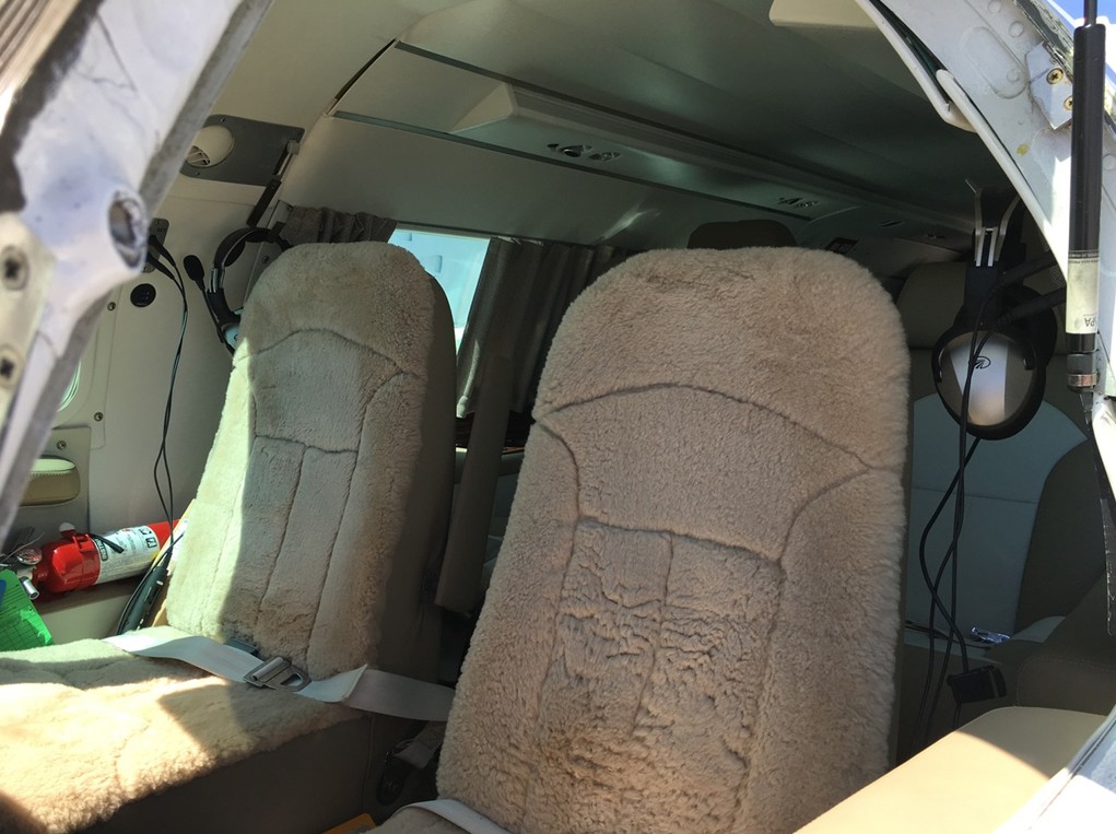 Pilot seats – Intercontinental Jet Service Corp